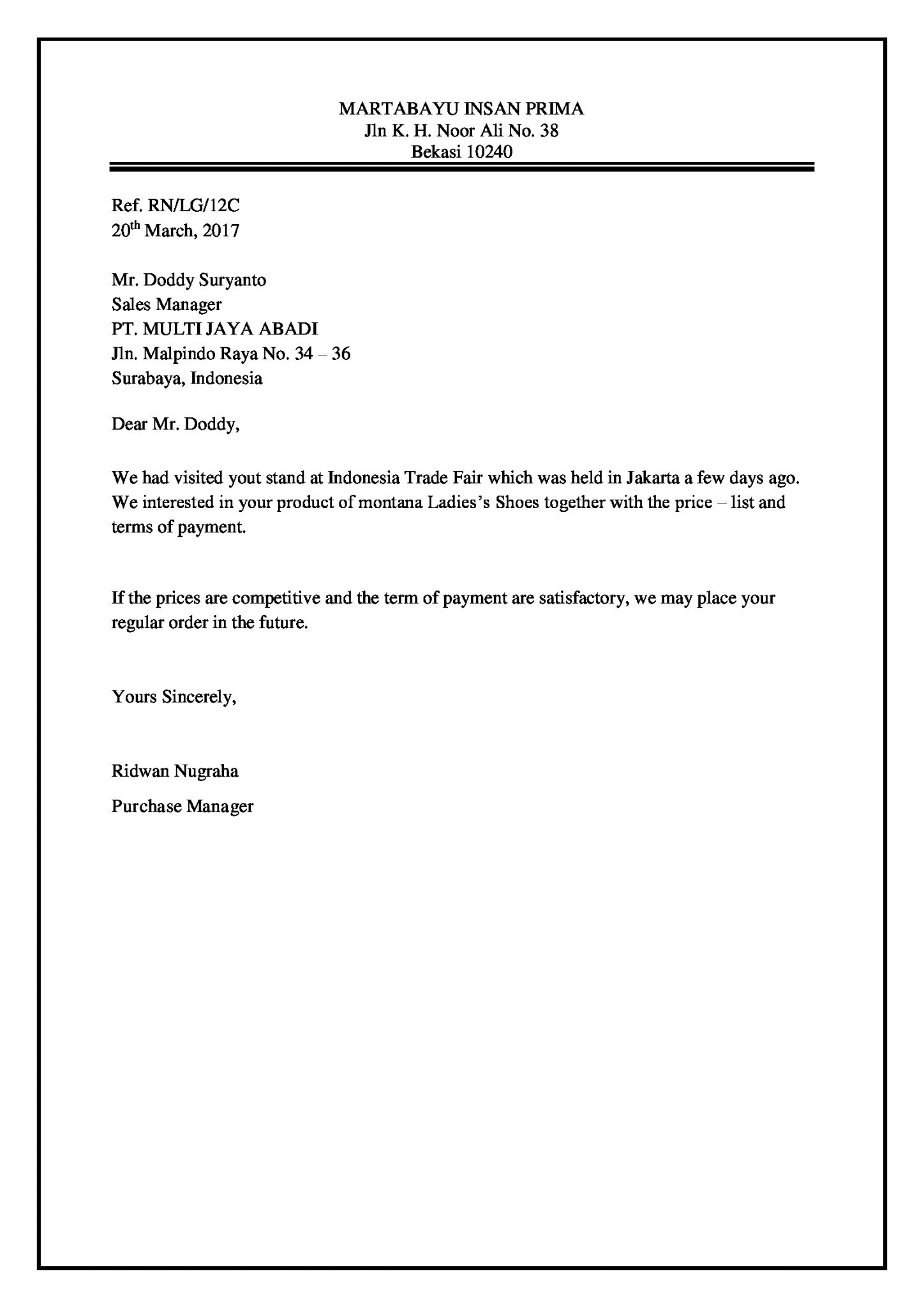 Full Block Style Letter Readtillend Full Block Style Letter Readtillend